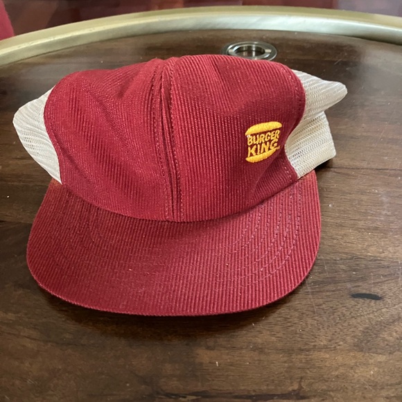 Accessories | Vintage 7s80s Burger King Hat Crew Cap Snapback Mesh ...